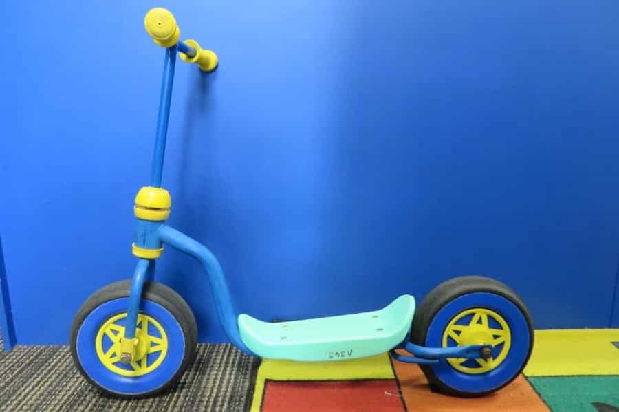 Triang Scooter Green and Blue