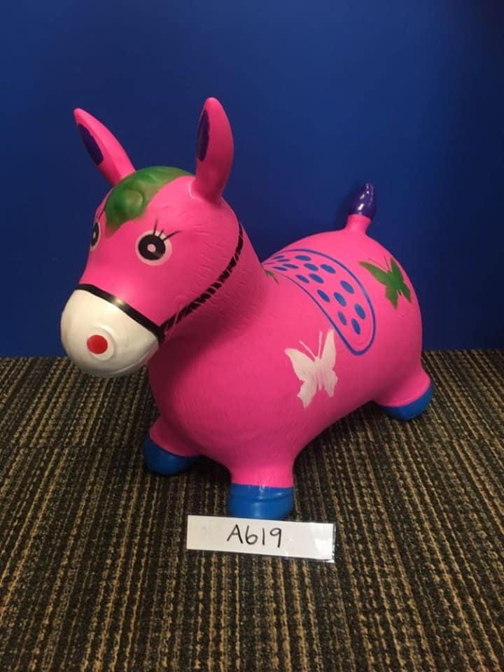 Animal Hopper - Pink Horse