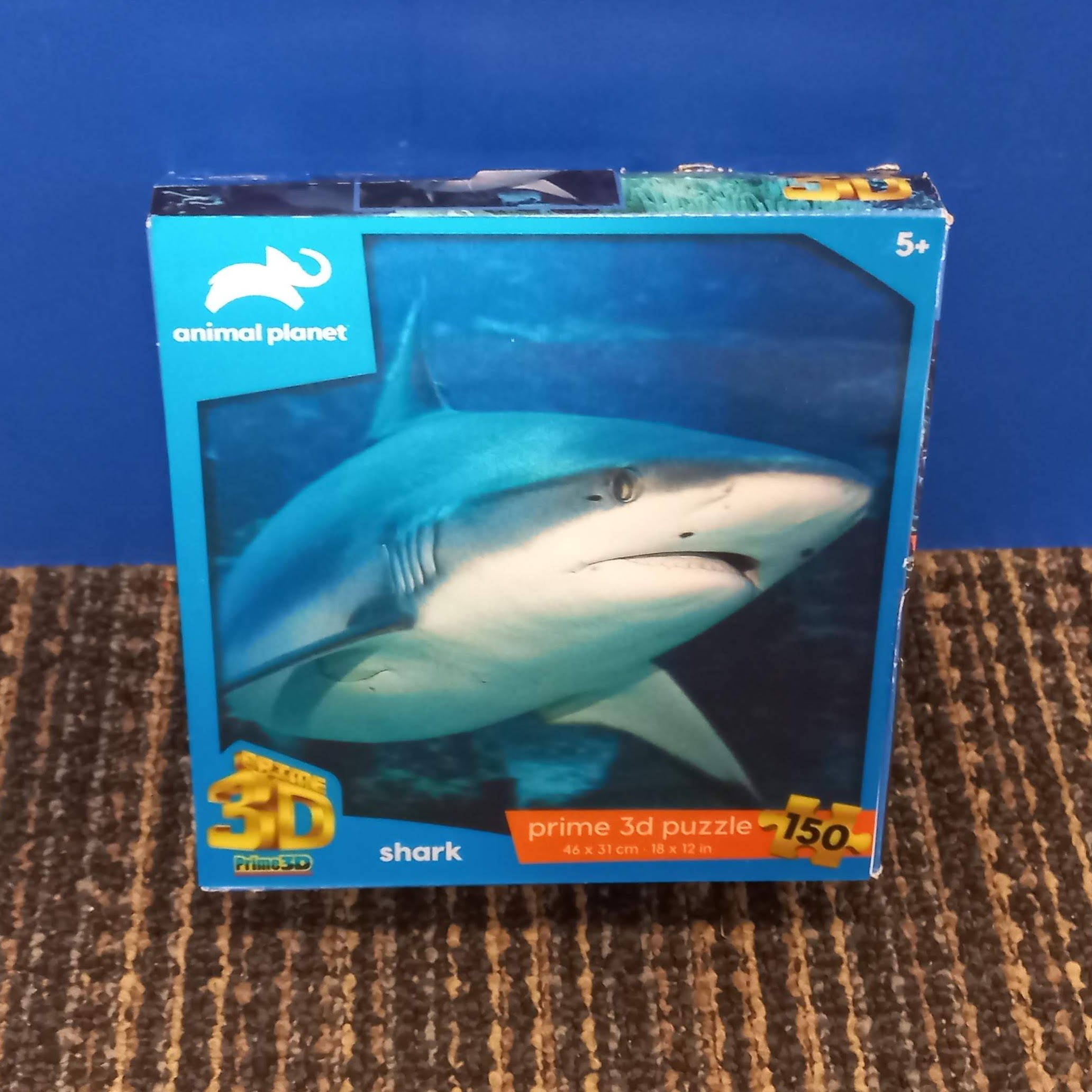 Prime 3D Shark Puzzle