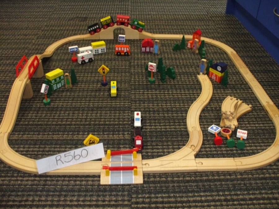 Mountain Express Train & Town Set